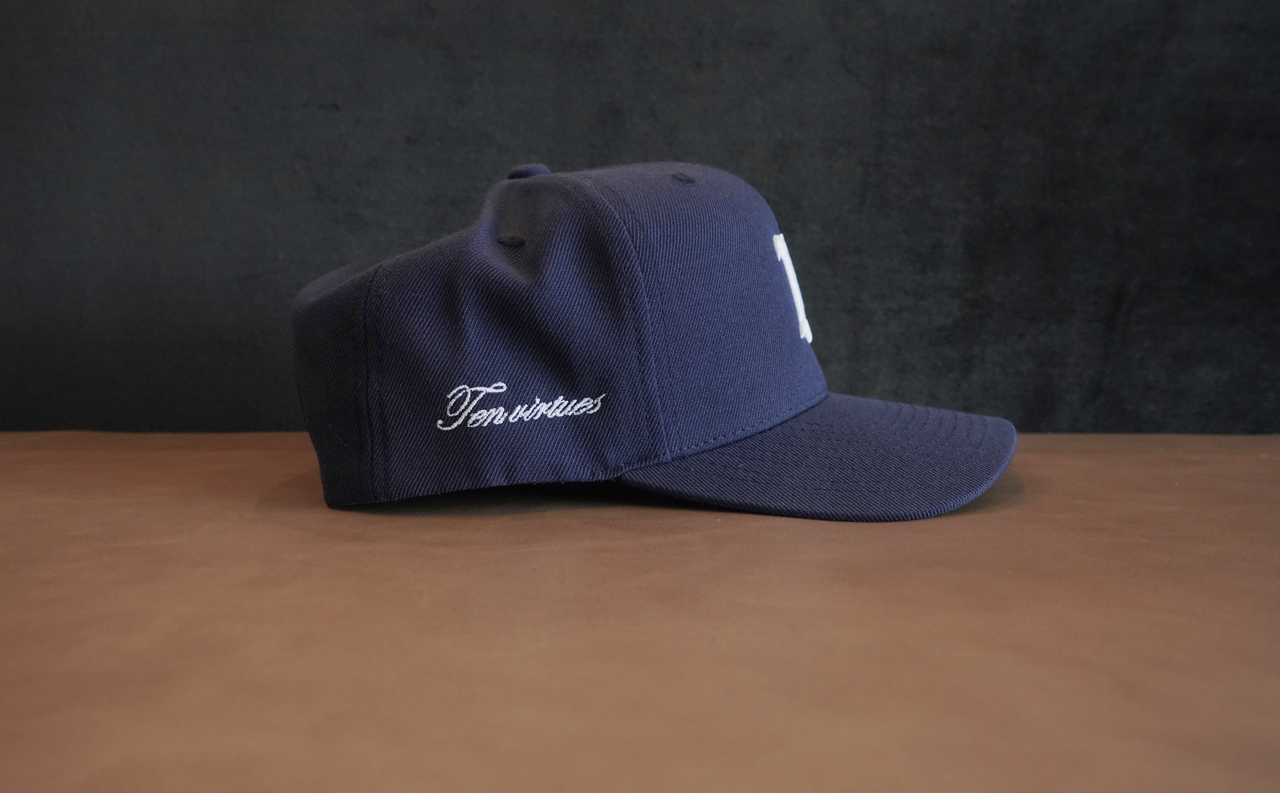 Blue Ten Virtues Cap